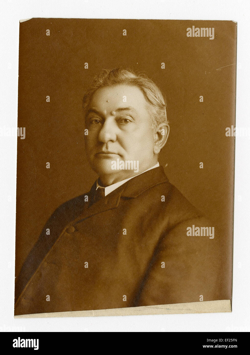 This photo features an unidentified man, his identity and background ...