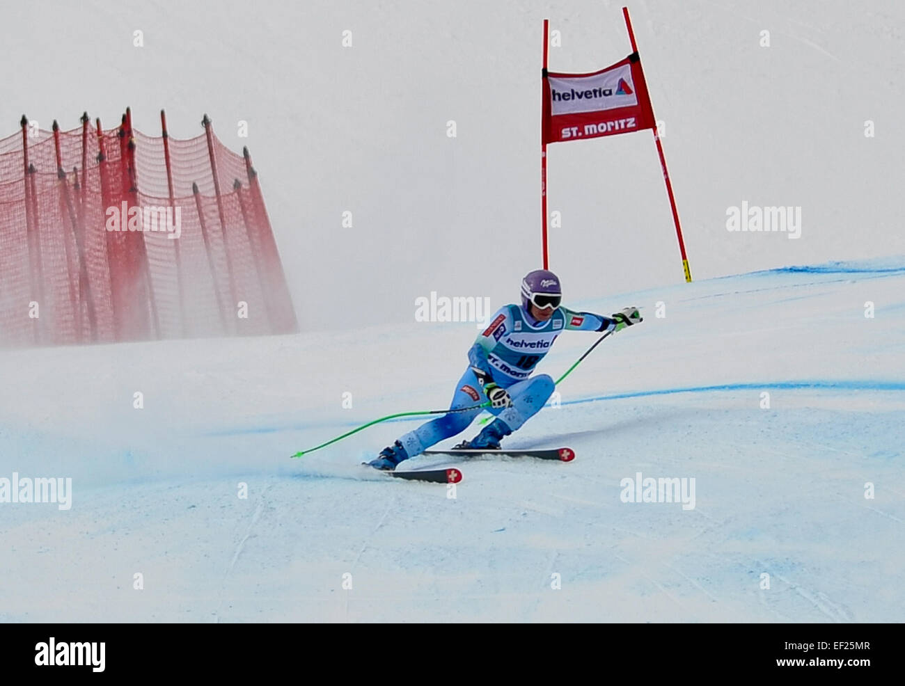 St. 25th Jan, 2015. Moritz, Switzerland Tina Maze of the SLO competes ...