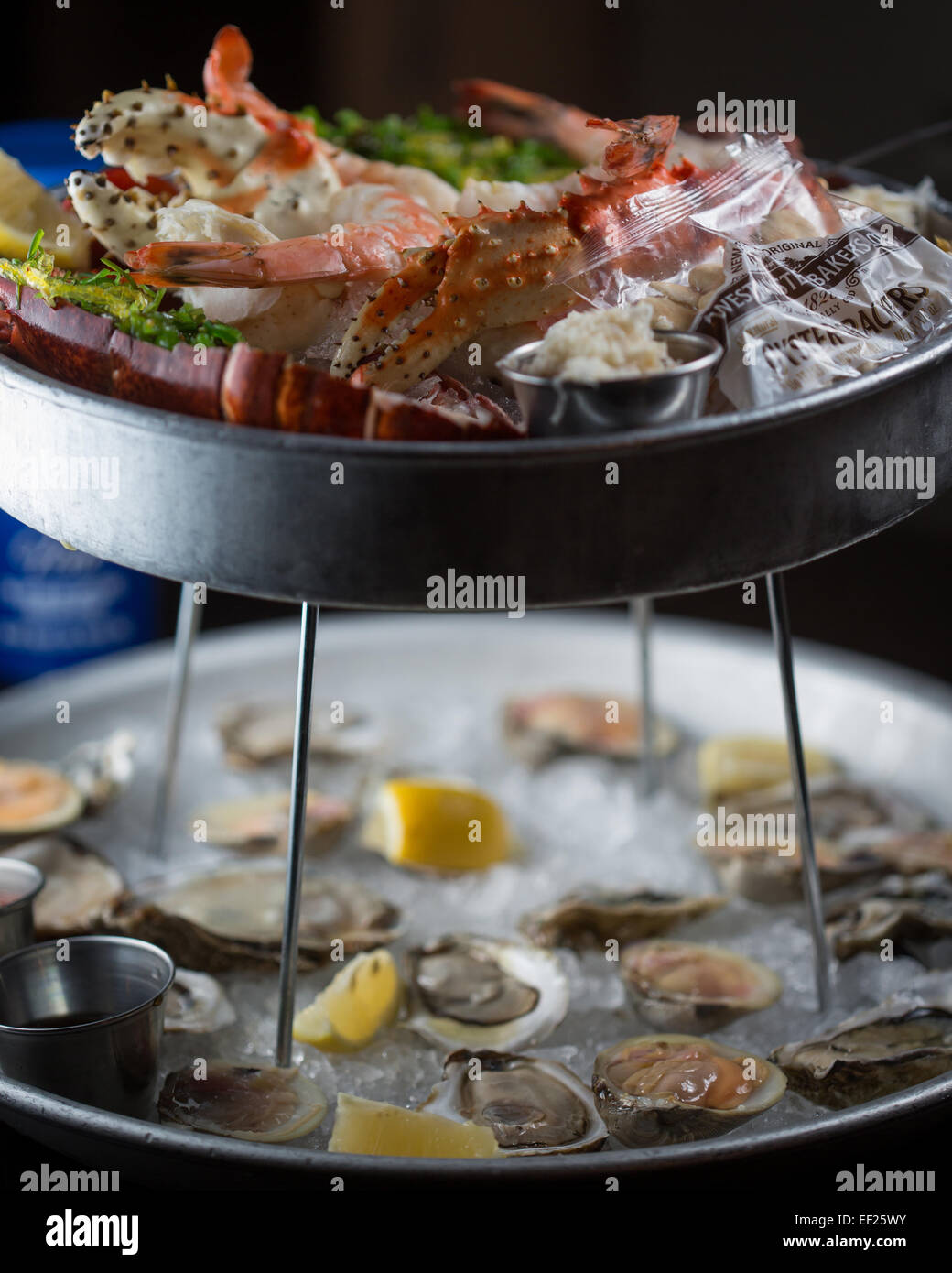 The Seafood Tower at Purdy's Farmer and the Fish in NorthSalem, New ...