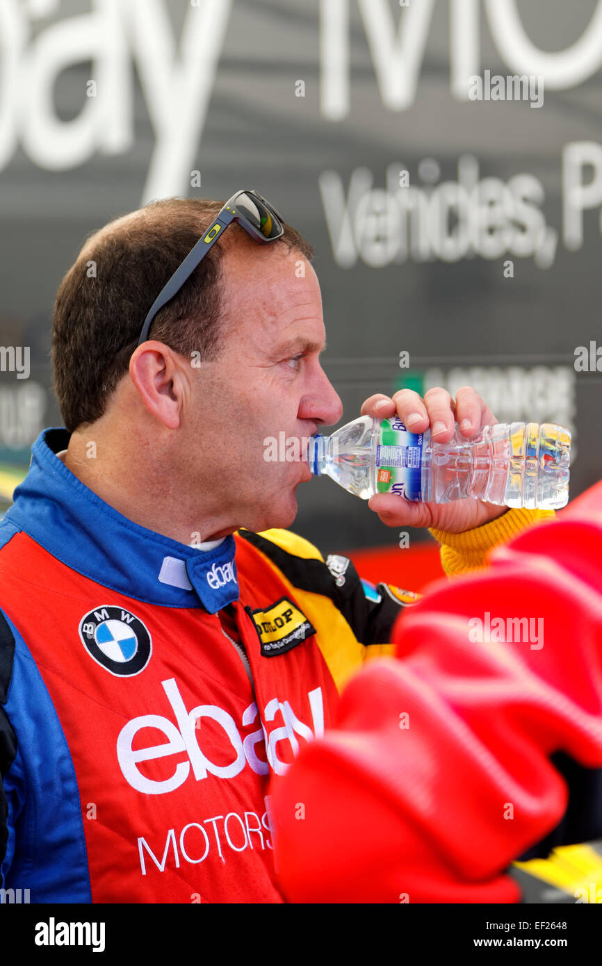 British Touring Car Championship racing car driver Rob Collard Stock ...