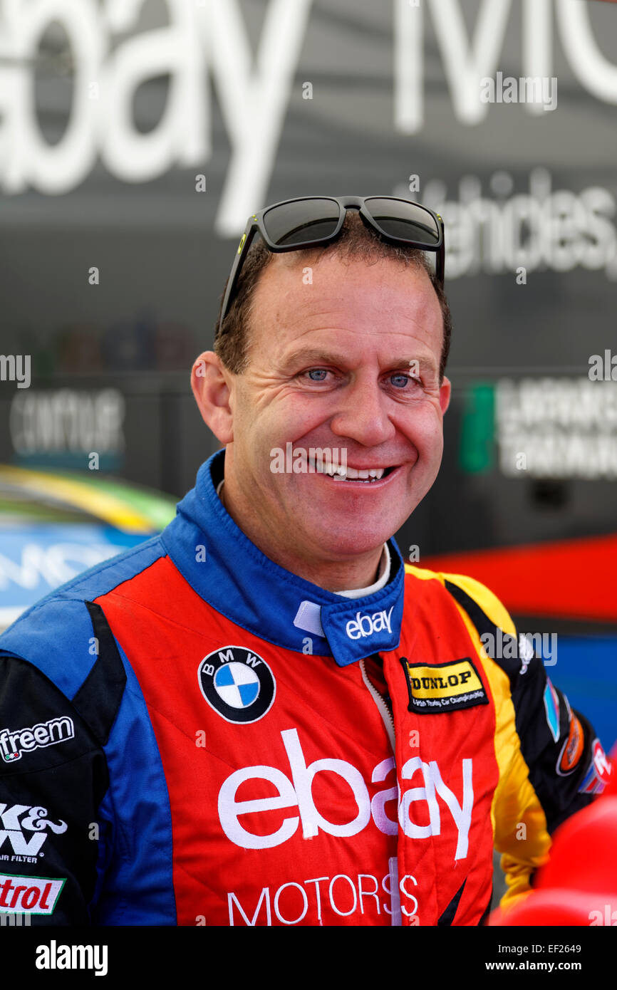 British Touring Car Championship racing car driver Rob Collard Stock ...
