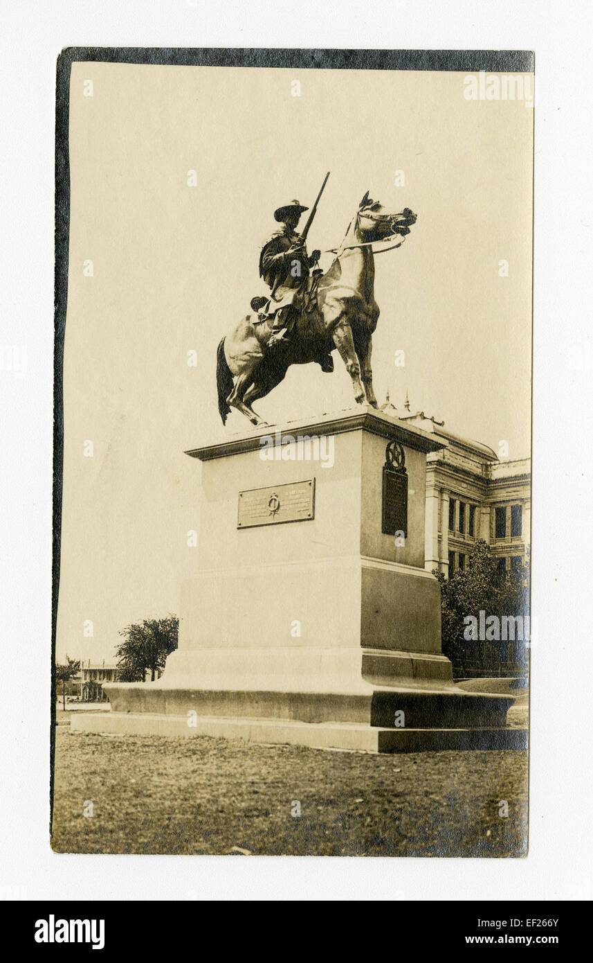 Terry's Texas Ranger monument Stock Photo - Alamy