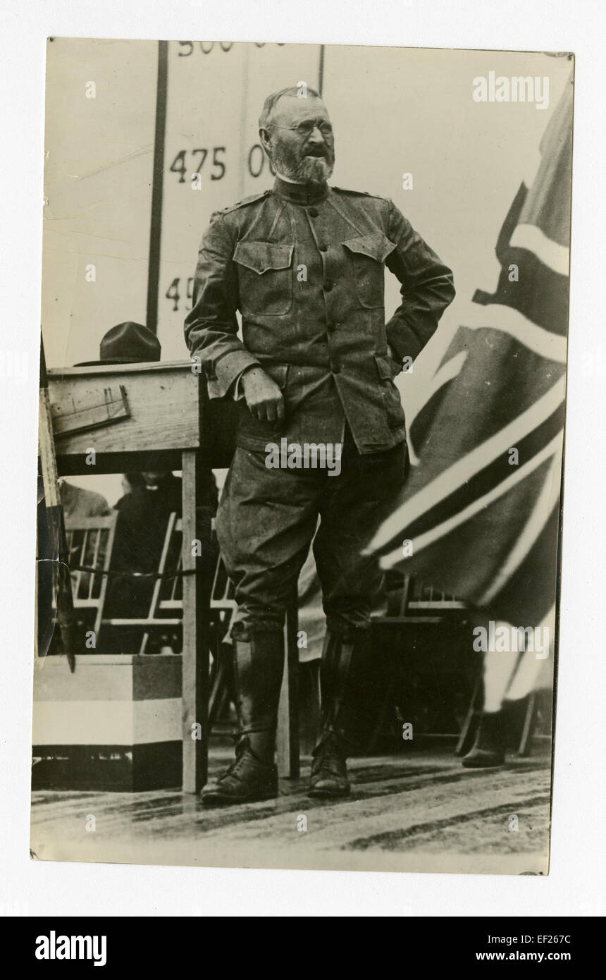 Brigadier General John W. Ruckman, a high-ranking officer, is depicted ...