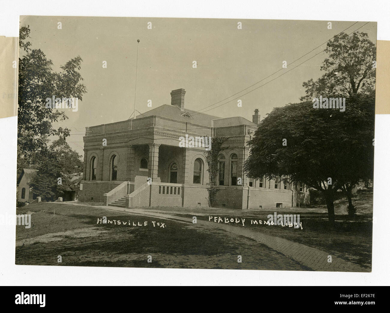 The Sam Houston Normal Library in Huntsville, Texas, designed by ...