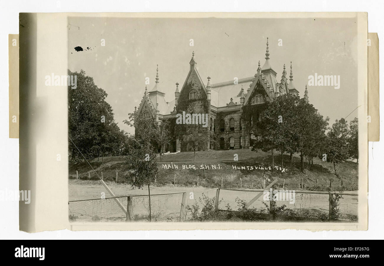 The main building of Sam Houston State University in Huntsville, Texas ...