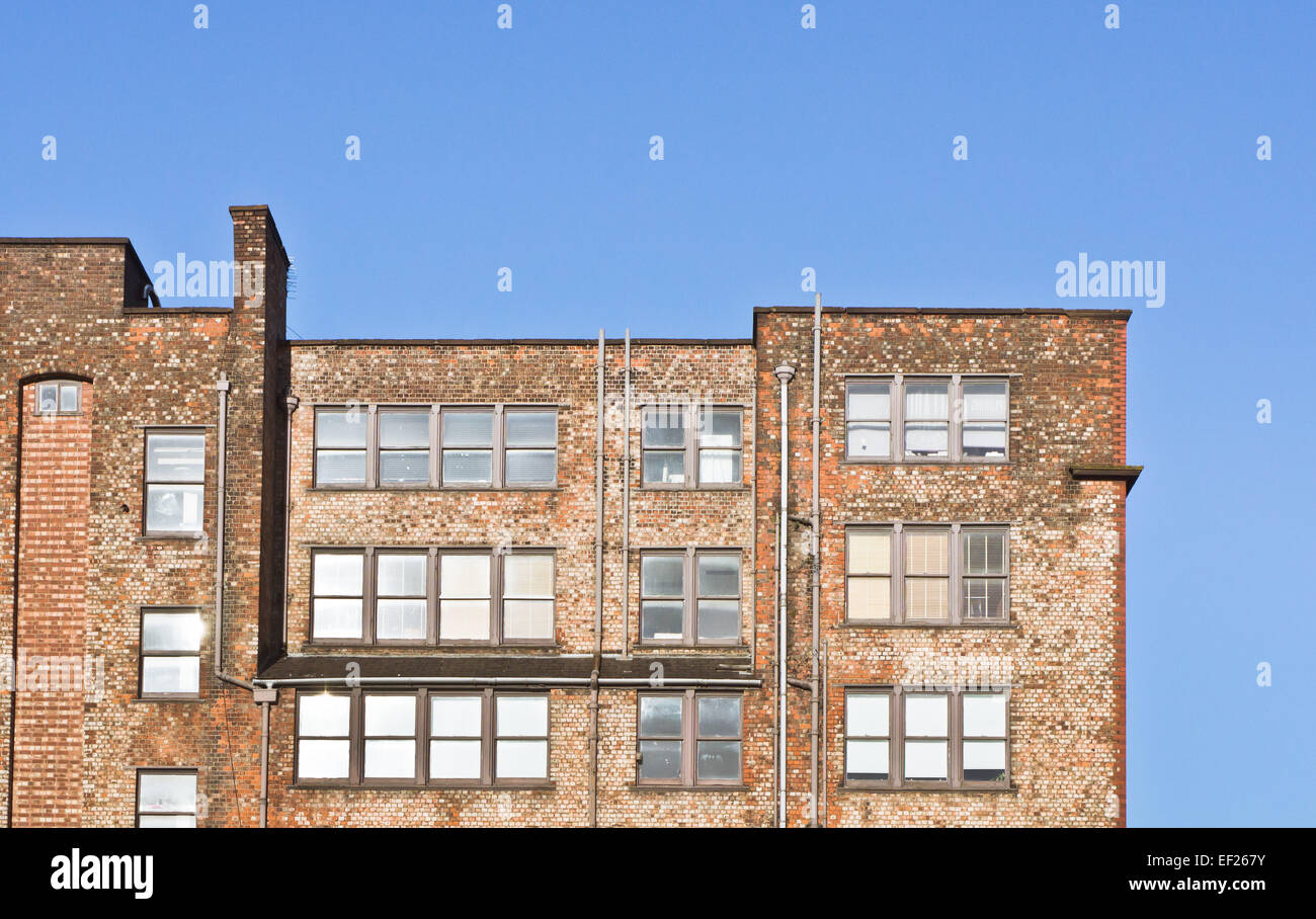 Factory red brick manchester hi-res stock photography and images - Alamy