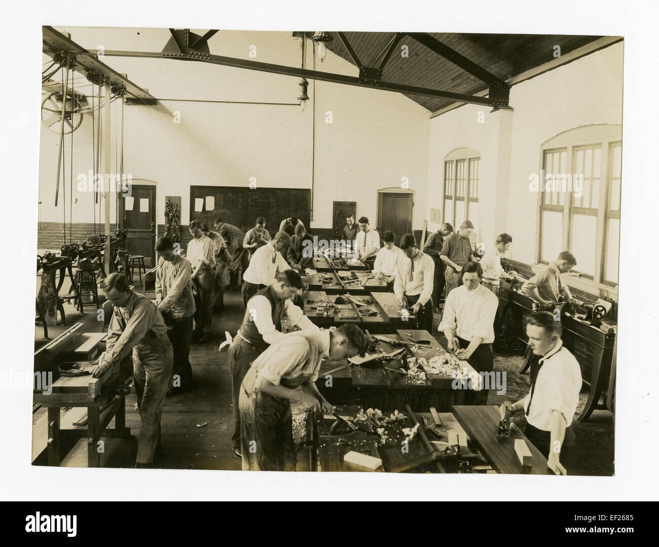 A photo of a shop class at Sam Houston State University in Huntsville ...