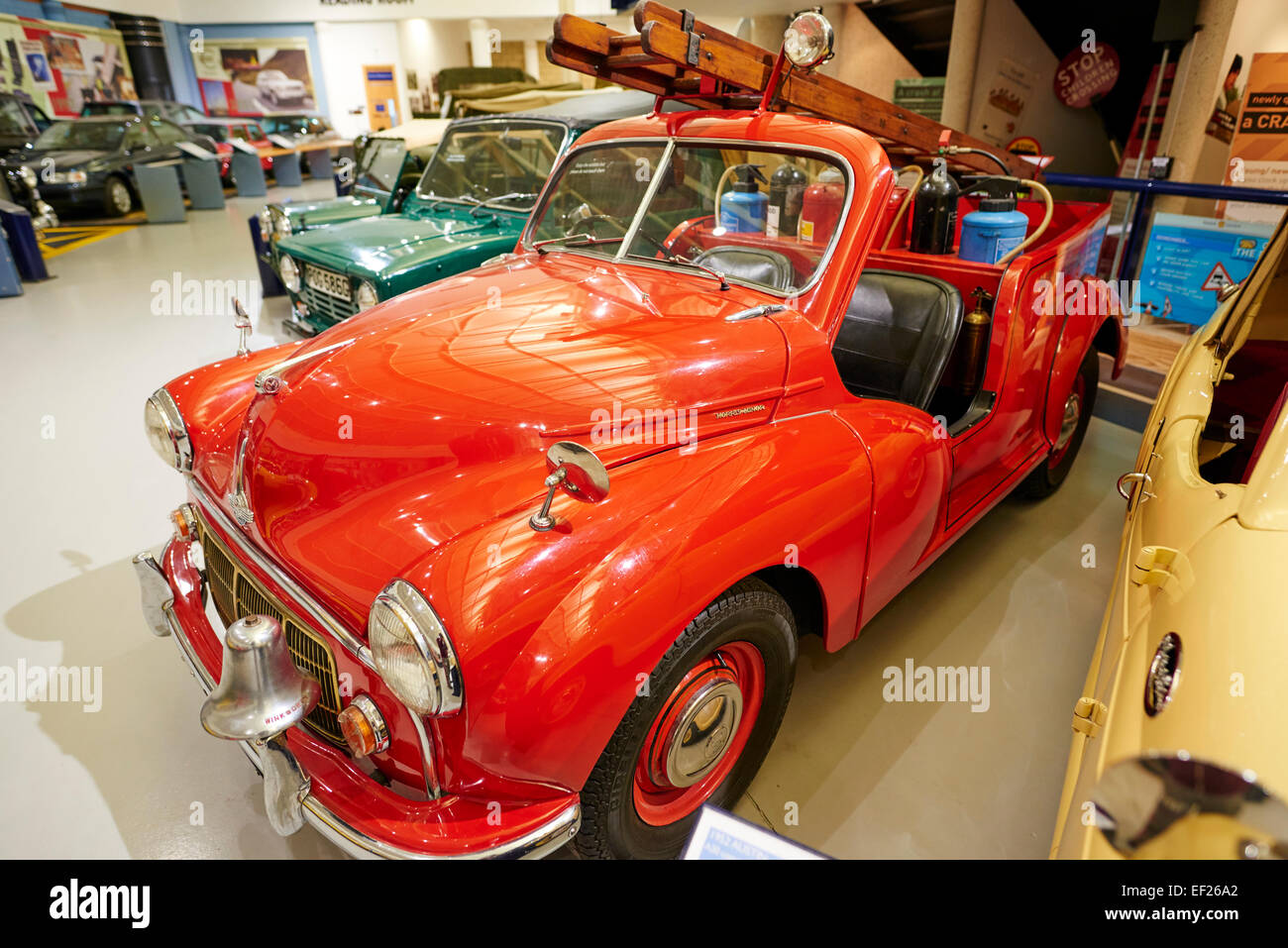 1953 Morris Minor Fire Engine Heritage Motor Centre Gaydon Warwickshire ...