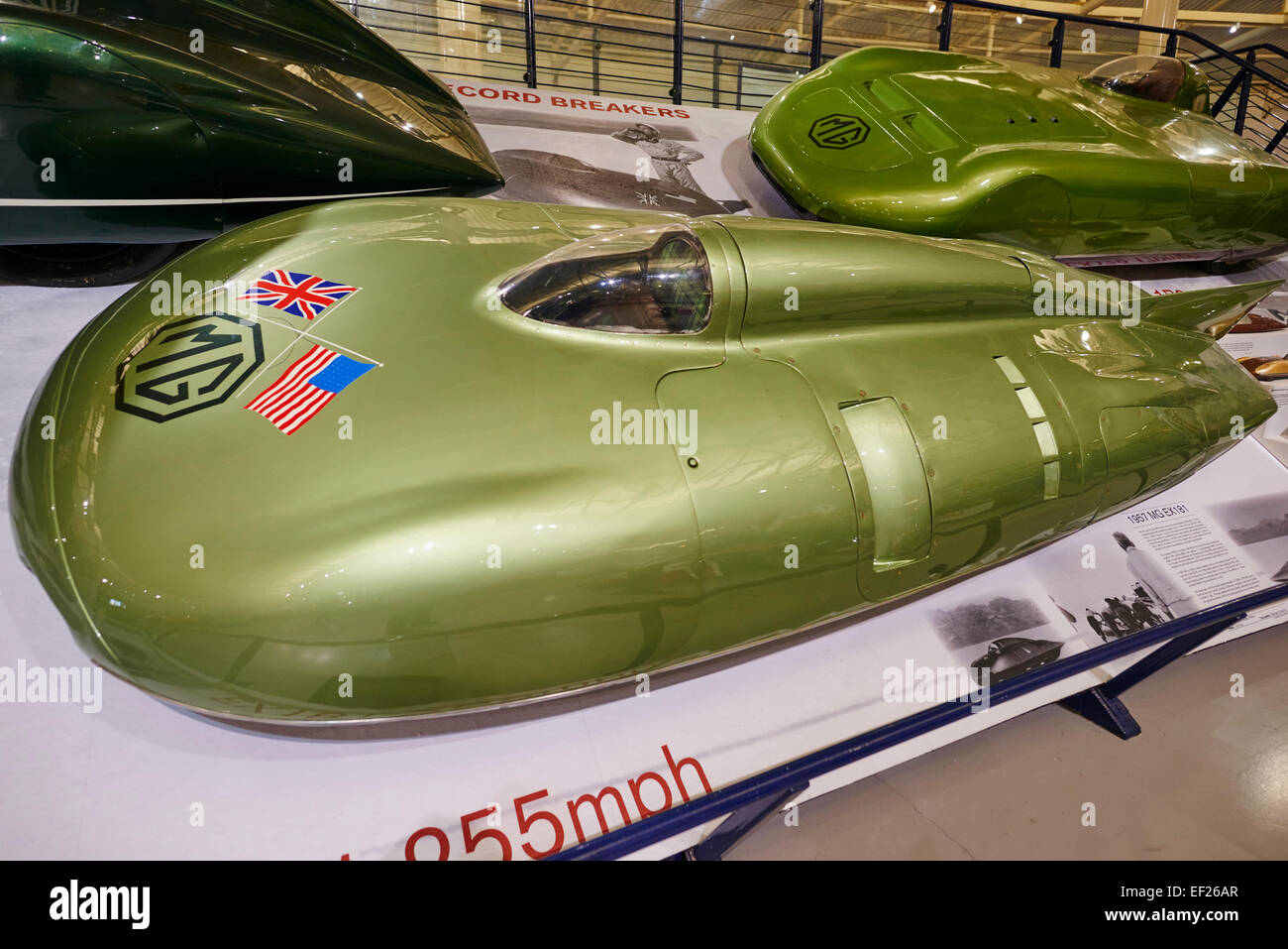 1957 MG EX 181 Land Speed Record Breaker Display Heritage Motor Centre ...