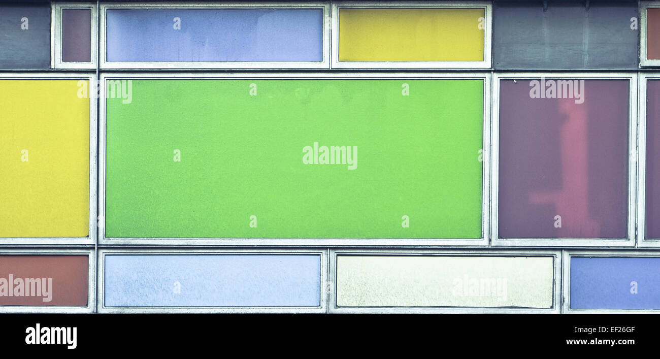 Colorful rectangular panels as a background image Stock Photo - Alamy