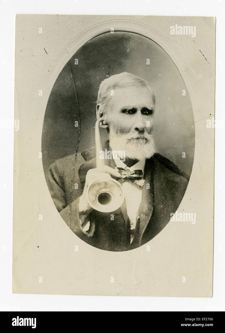 Old ear trumpet hi-res stock photography and images - Alamy