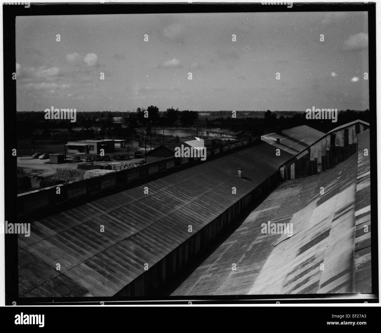 Old brickyard Black and White Stock Photos & Images - Alamy