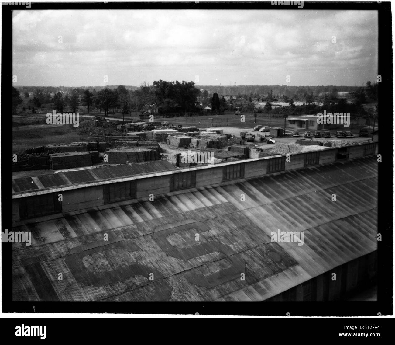 The brickyard in Brookhaven, Mississippi, shown in this 1953 image, was ...