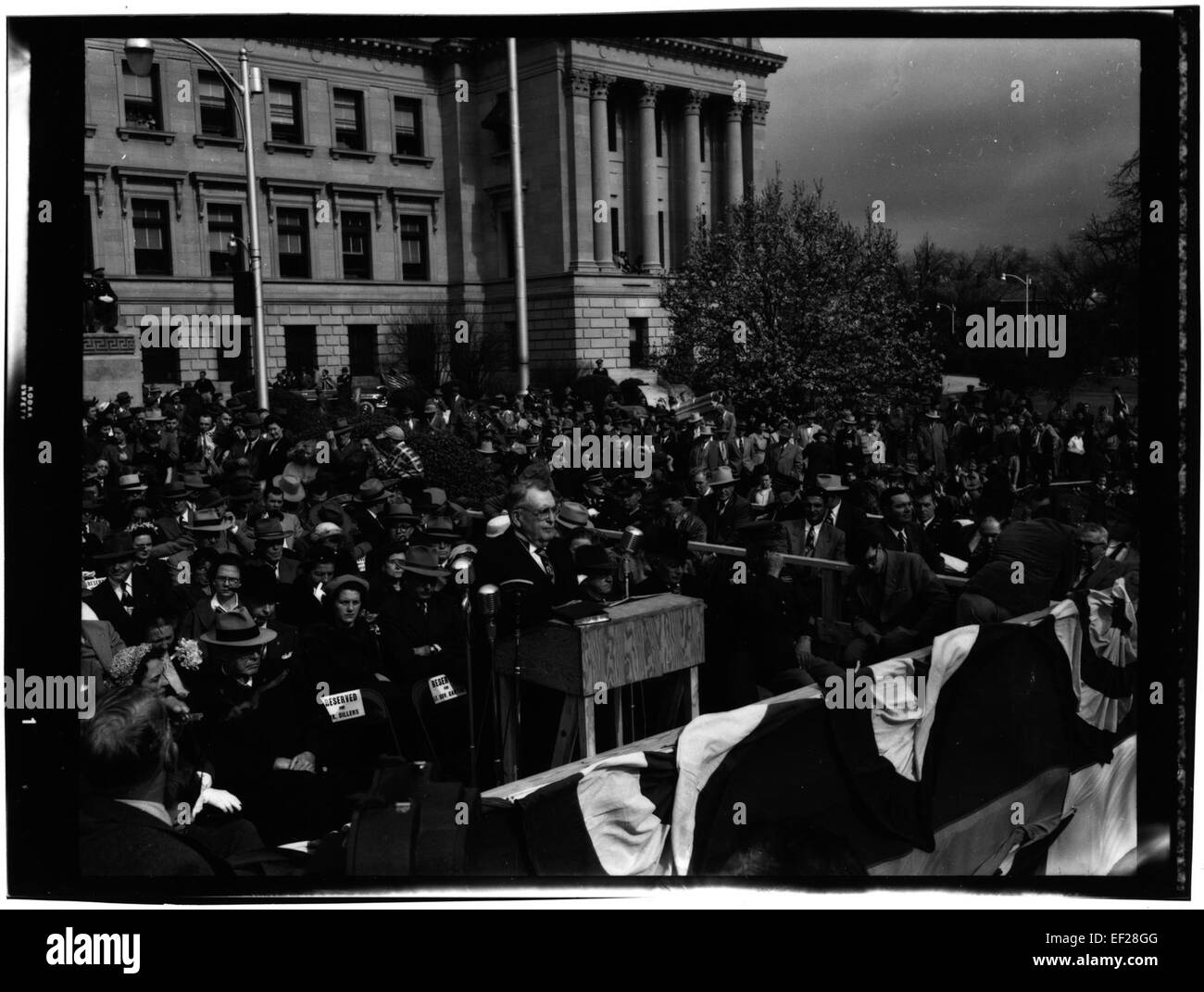 Governor Hugh White’s Inauguration, New Capitol, Jackson, 1-22-1952 163 ...