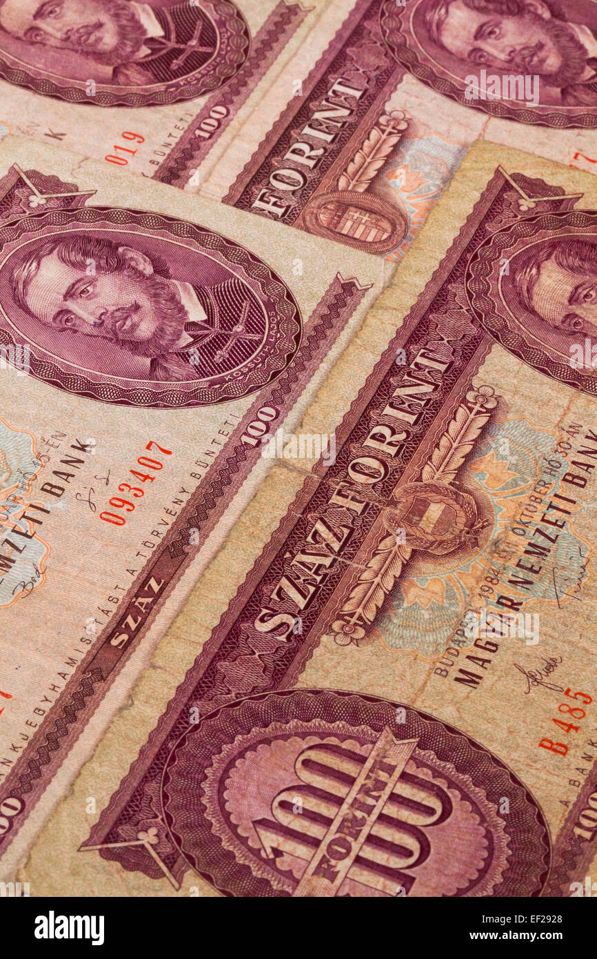 Hungarian banknotes hi-res stock photography and images - Alamy