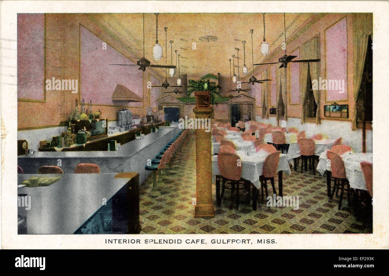 The Splendid Cafe in Gulfport, Mississippi, was a well-known ...