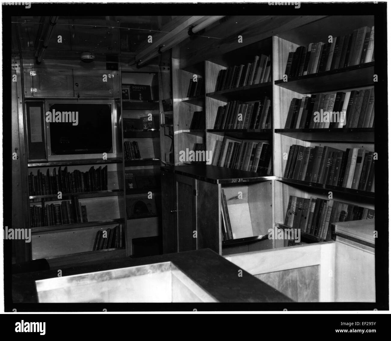 The Lincoln County Public Library Bookmobile, photographed in ...
