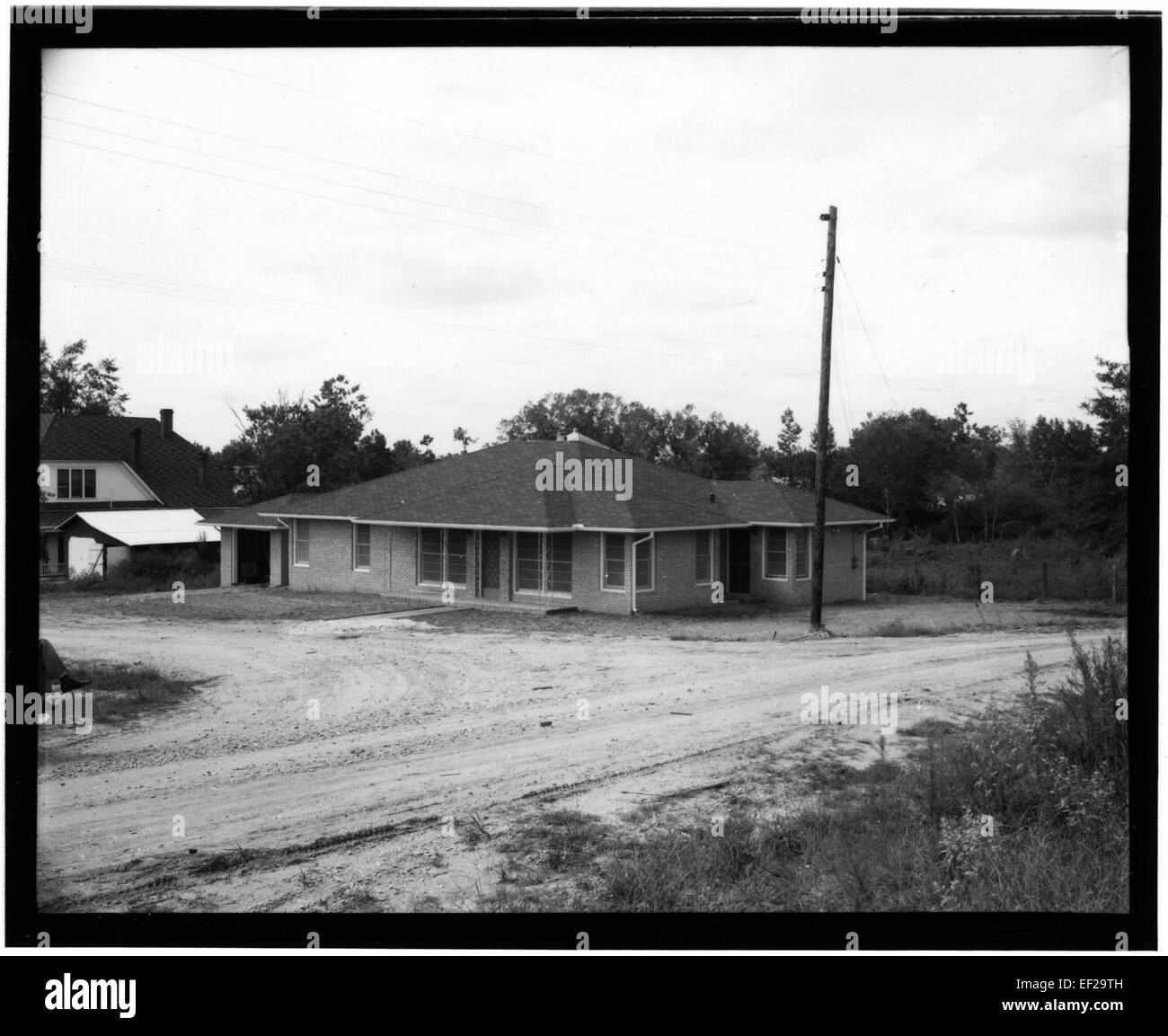The photograph shows a Saxon home in Meadville, Mississippi, captured ...