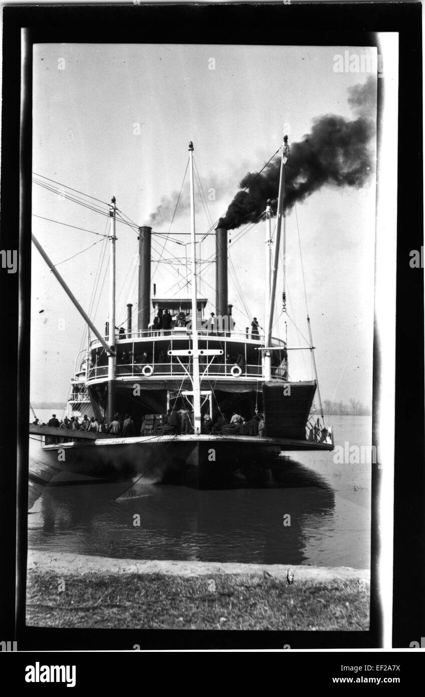 This is an image of the Str. Kate Adams, a well-known steamboat. It ...