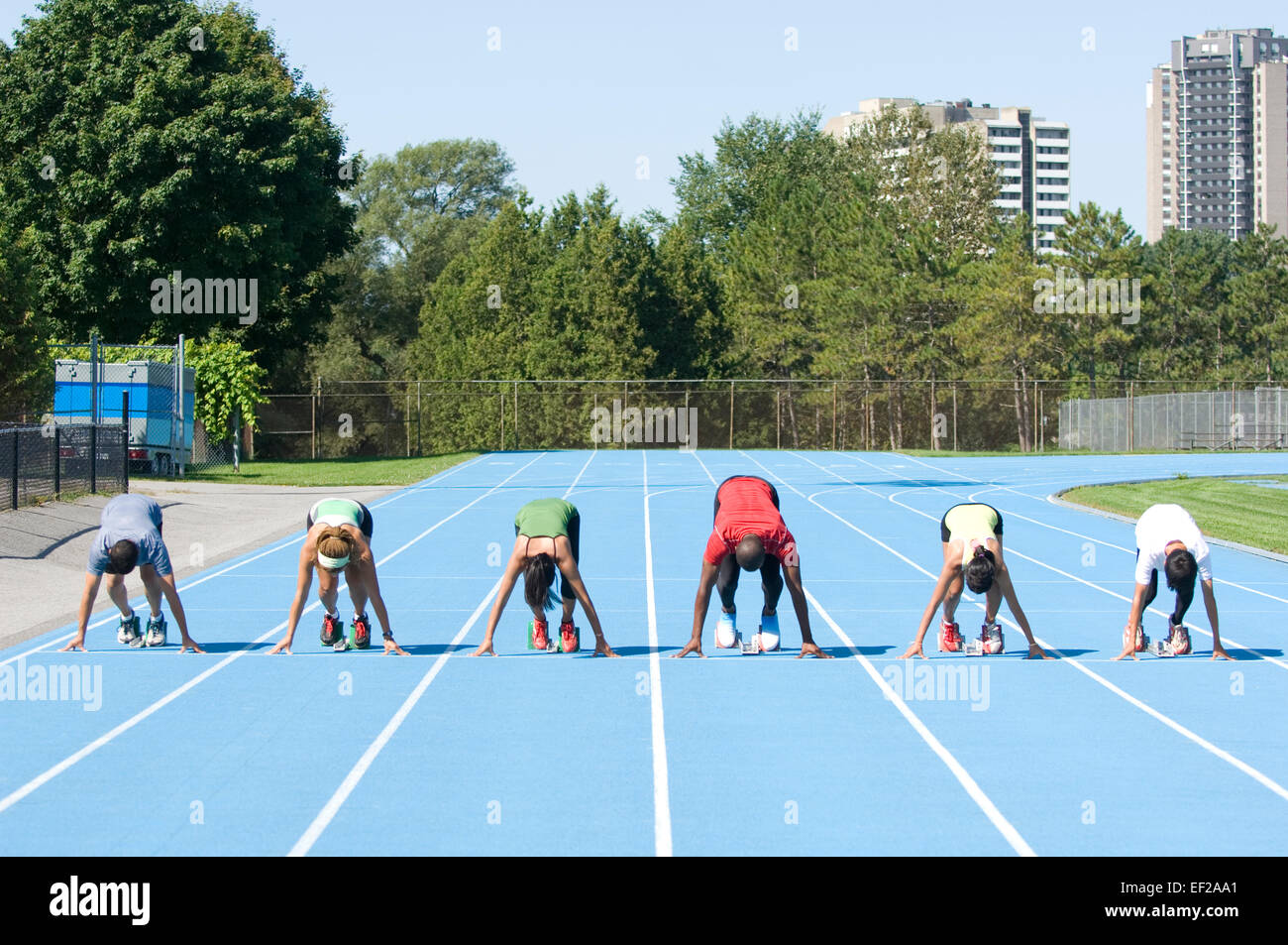 Teen boy running track hi-res stock photography and images - Alamy