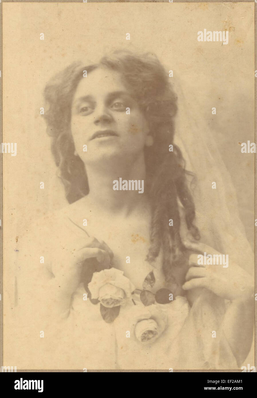 A portrait of Sarah Chinnery, an English woman from around 1910 ...