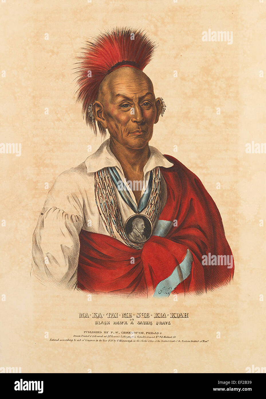 Black hawk war and native americans hi-res stock photography and images ...