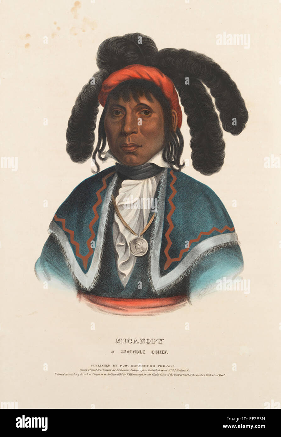 Micanopy was a prominent Seminole chief known for his leadership during ...