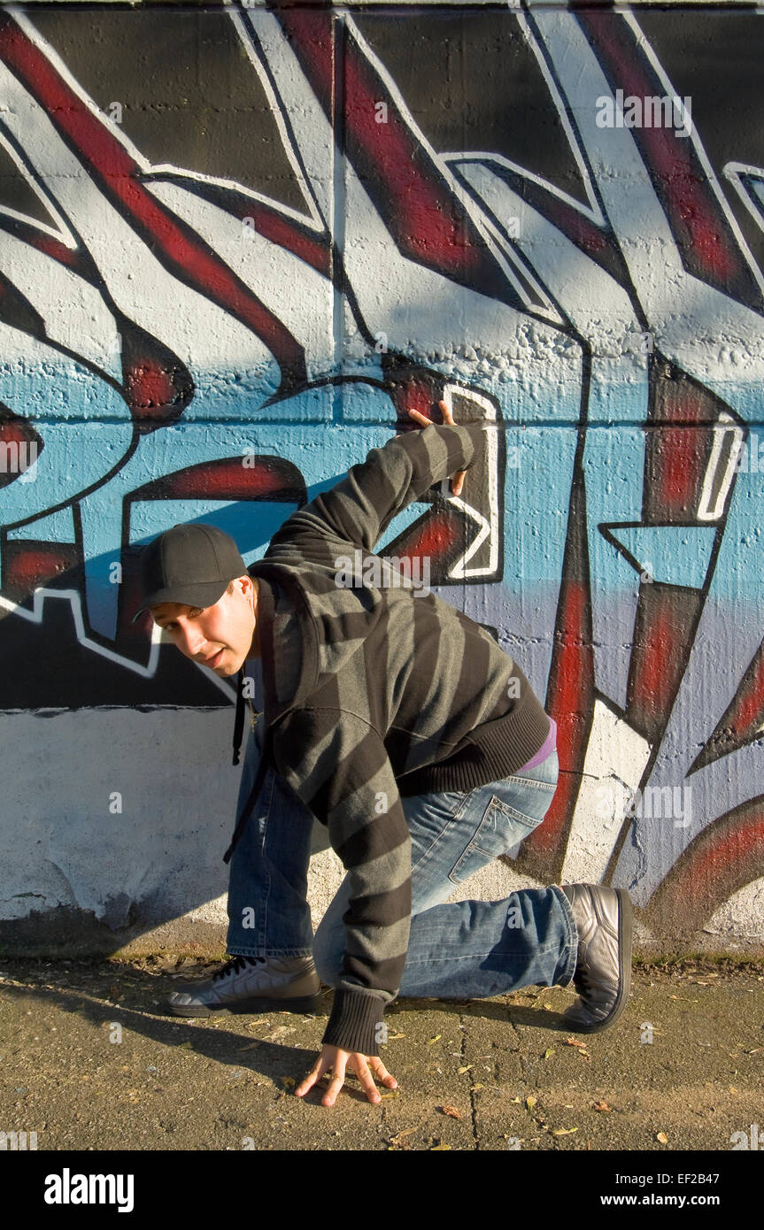 Breakdancing Graffiti