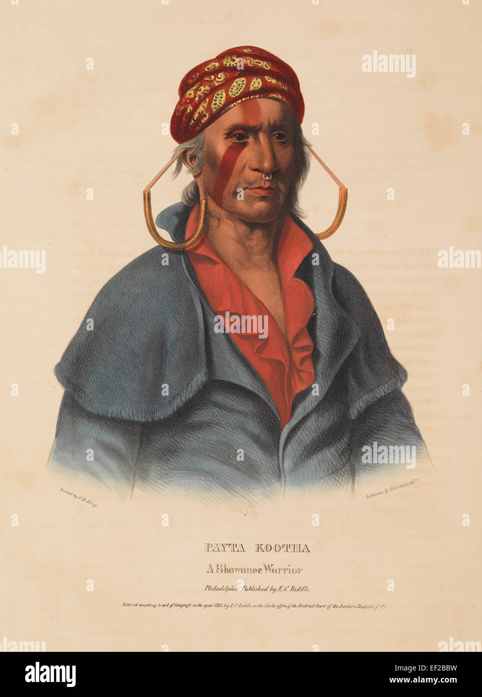 Shawnee warrior hi-res stock photography and images - Alamy