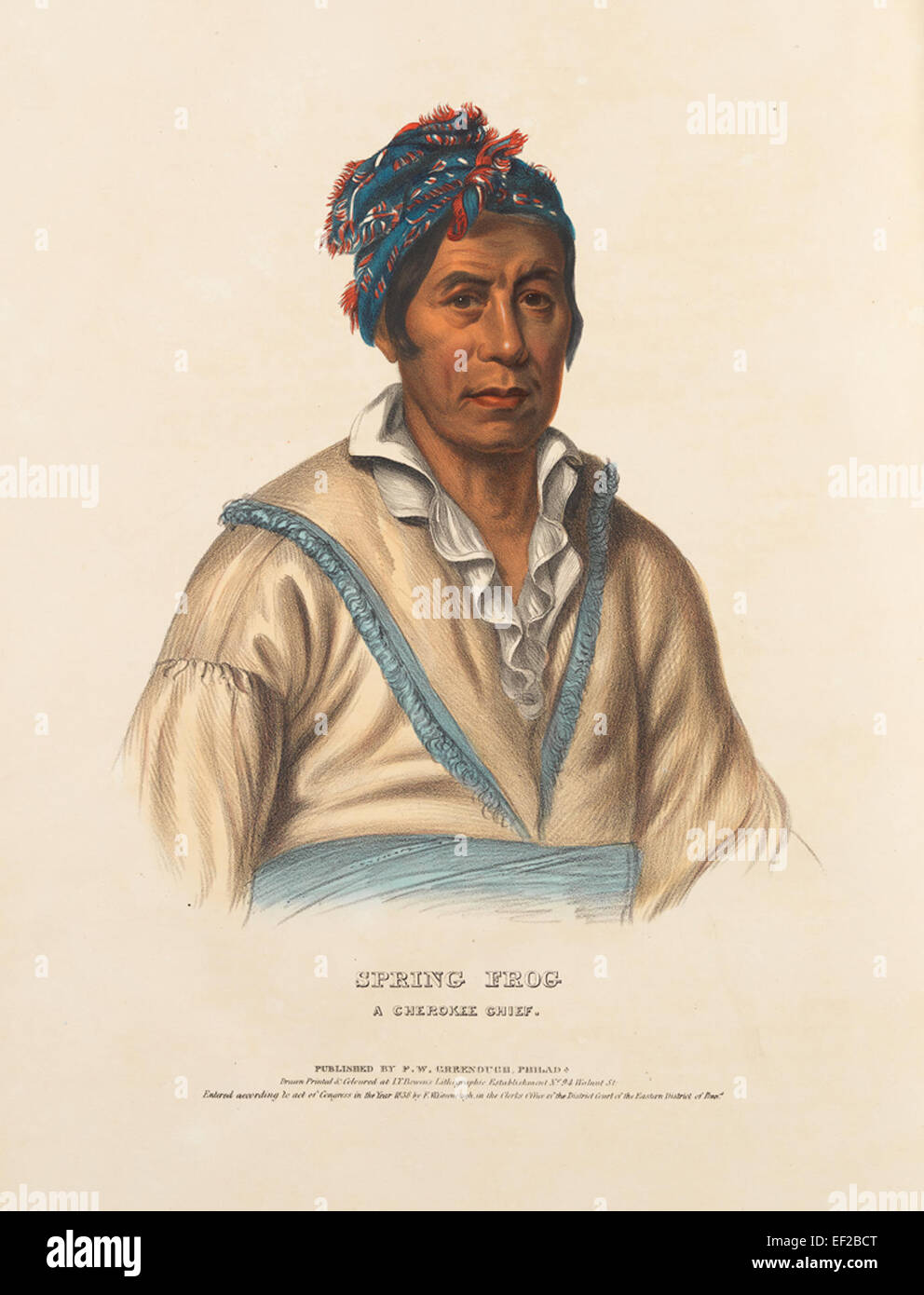 Cherokee indian chief hi-res stock photography and images - Alamy