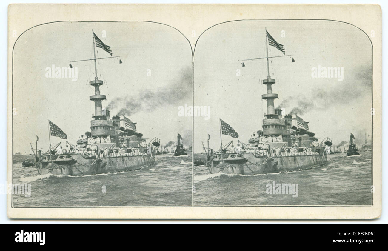 1914 1918 battleships sailors soldiers stereoviews wwi hi-res stock ...