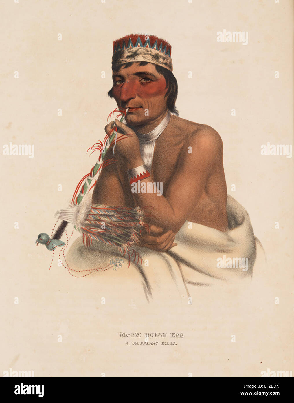 A chippewa chief hi-res stock photography and images - Alamy