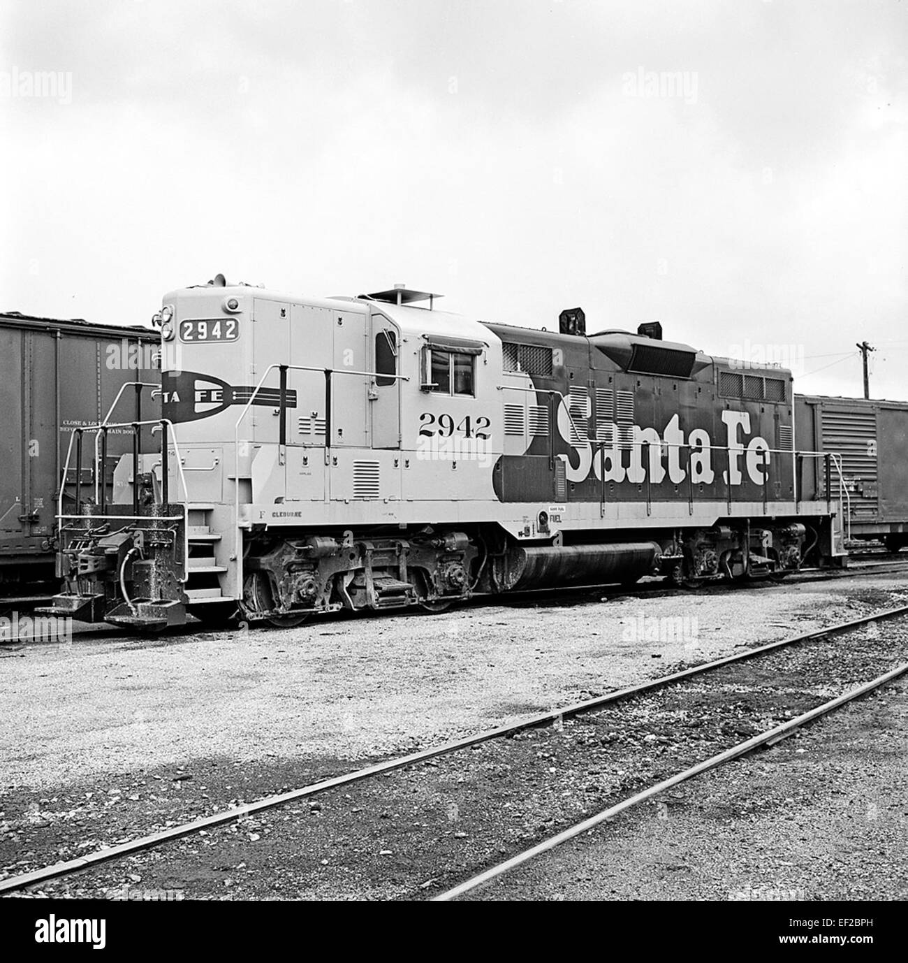 Diesel Electric Road Switcher Locomotive No. 2942 of the Atchison ...