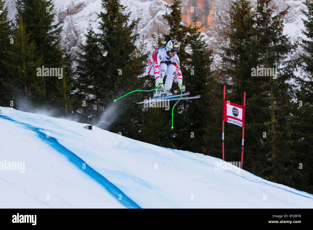 Val Gardena, Italy 19 December 2014. Reichelt Hannes (Aut) competing in the Audi Fis Alpine ...