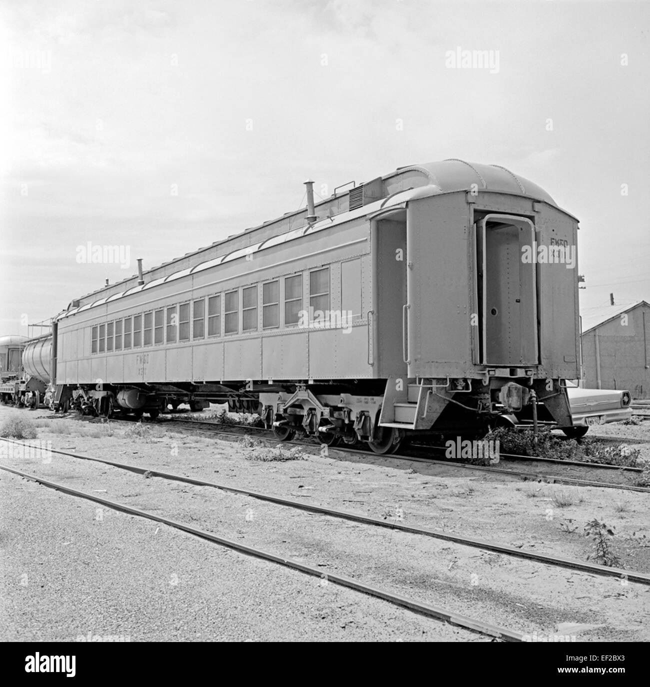 Bunk Car X-311, part of the Fort Worth & Denver City Railway, is an ...