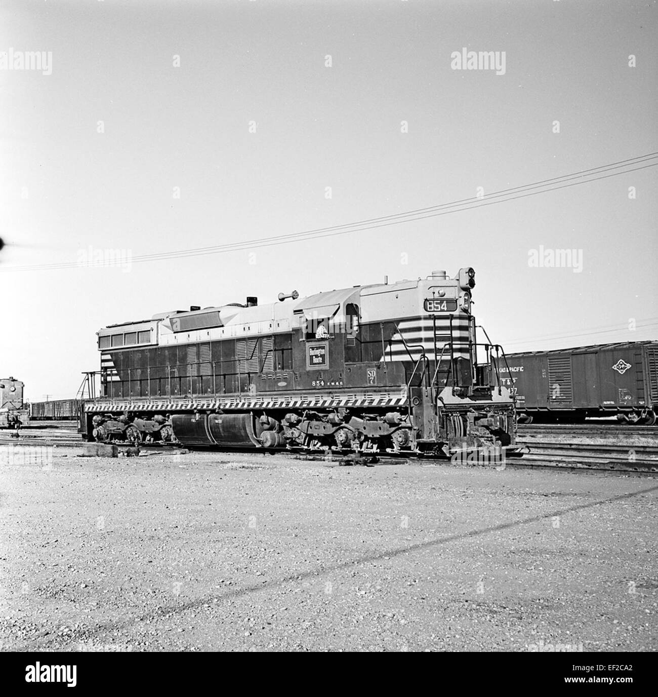 This image features the Fort Worth & Denver City Diesel Electric Road ...