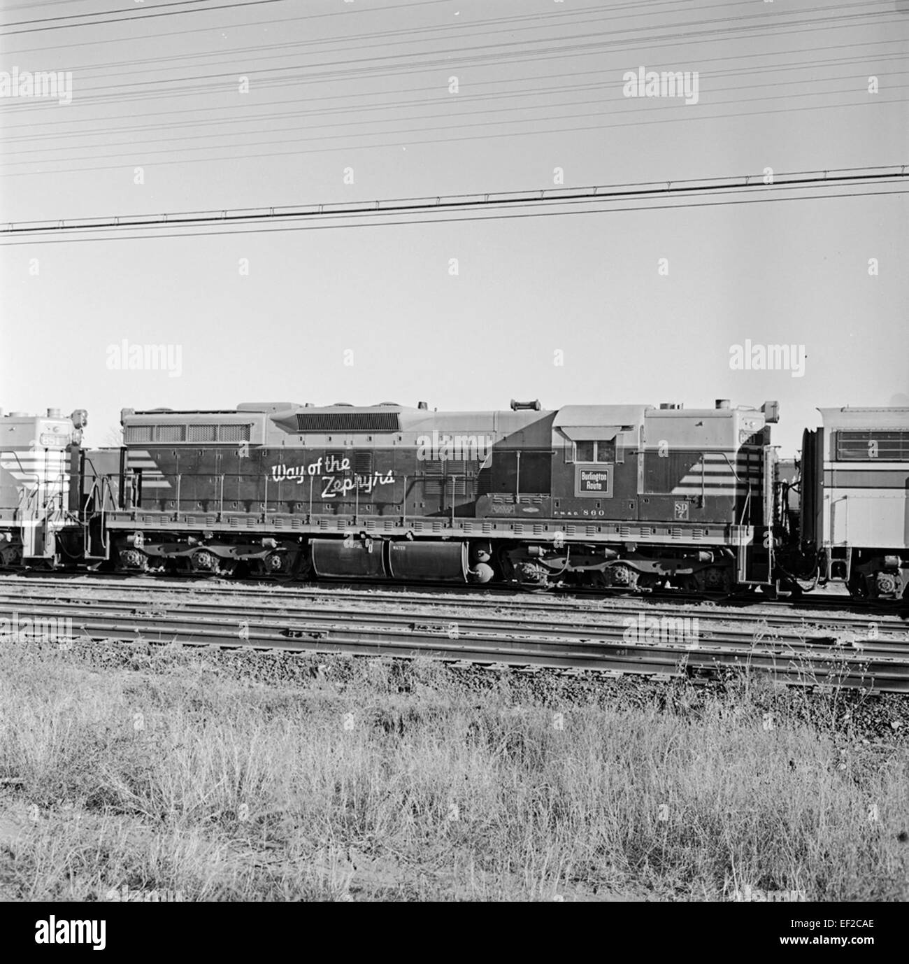 The Diesel Electric Road Switcher No. 860, used by the Fort Worth ...