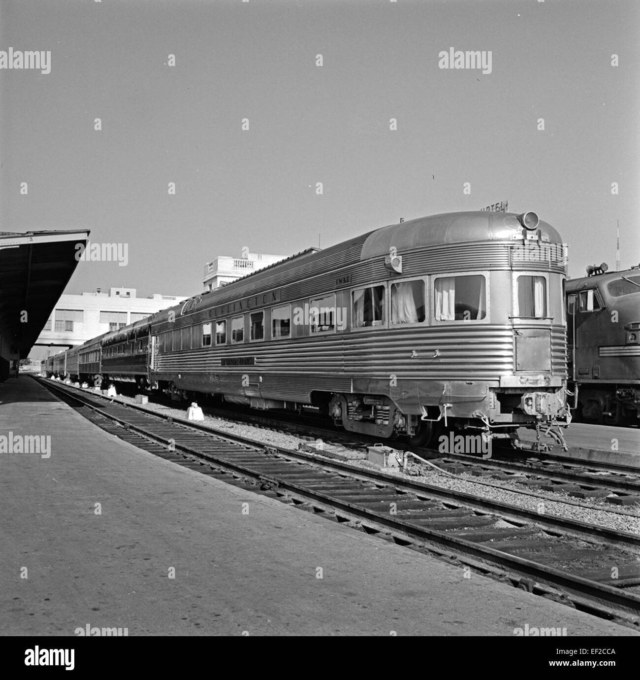 The Fort Worth & Denver City Railroad's Lounge Car 270, known as ...