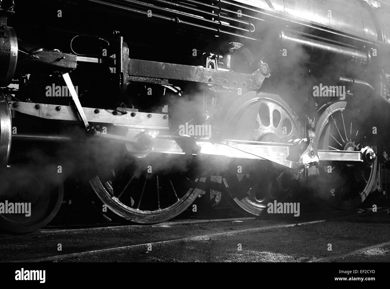 Steam locomotive driving wheels hi-res stock photography and images - Alamy
