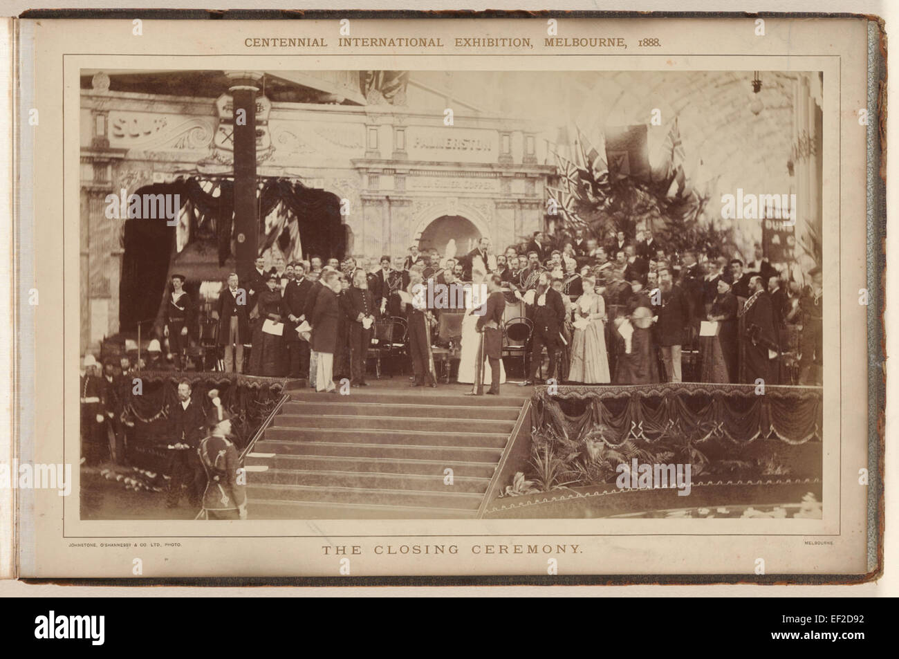 The Centennial International Exhibition in Melbourne, 1888, concluded ...