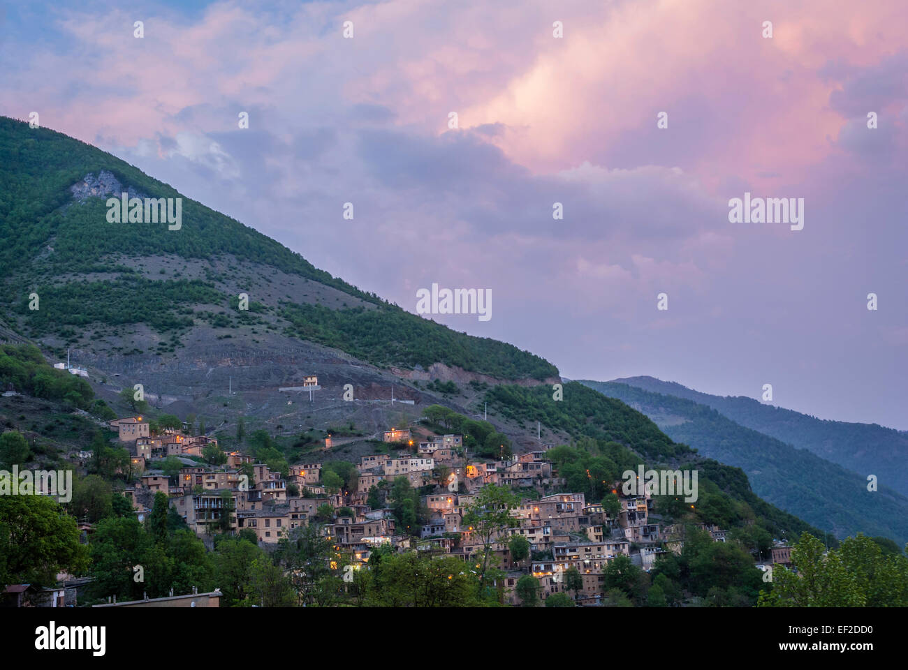 Historic village of Masuleh, Iran Stock Photo - Alamy