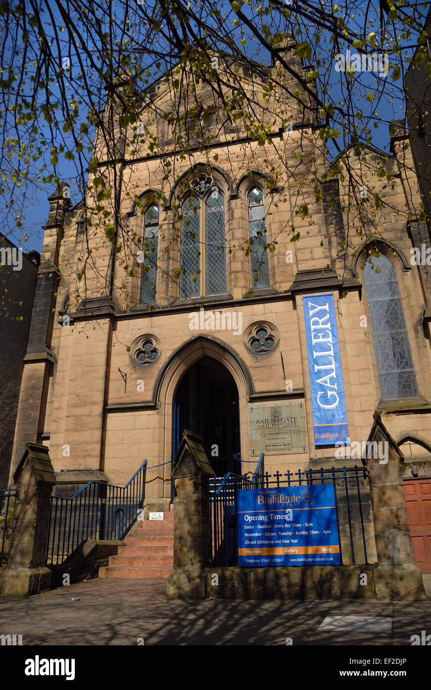 Bailiffgate Museum, Alnwick Stock Photo - Alamy