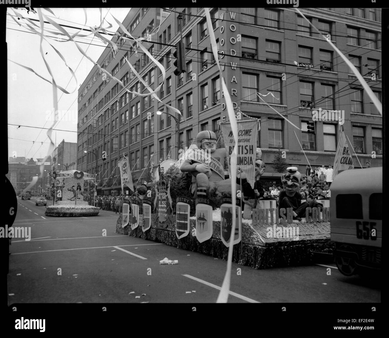 The Grey Cup Parade V showcases floats, performers, and teams in ...