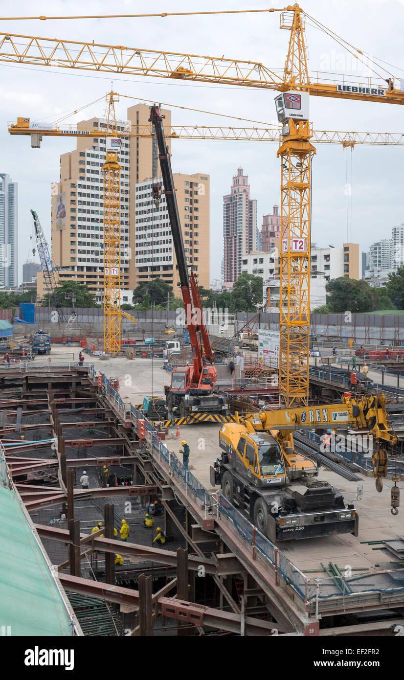 Bangkok construction hi-res stock photography and images - Alamy