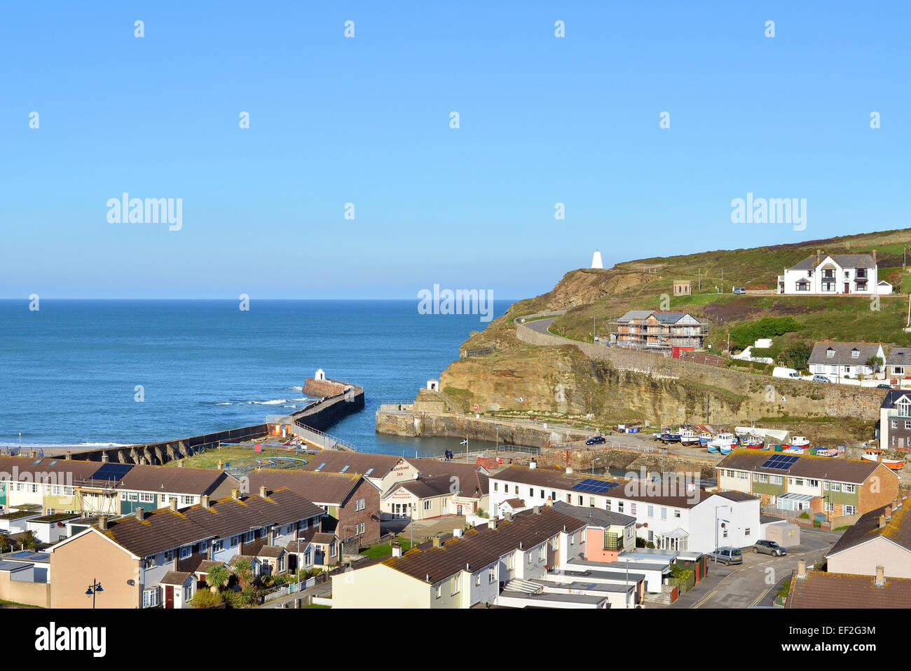 The coastal town of Portreath in Cornwall,UK Stock Photo - Alamy