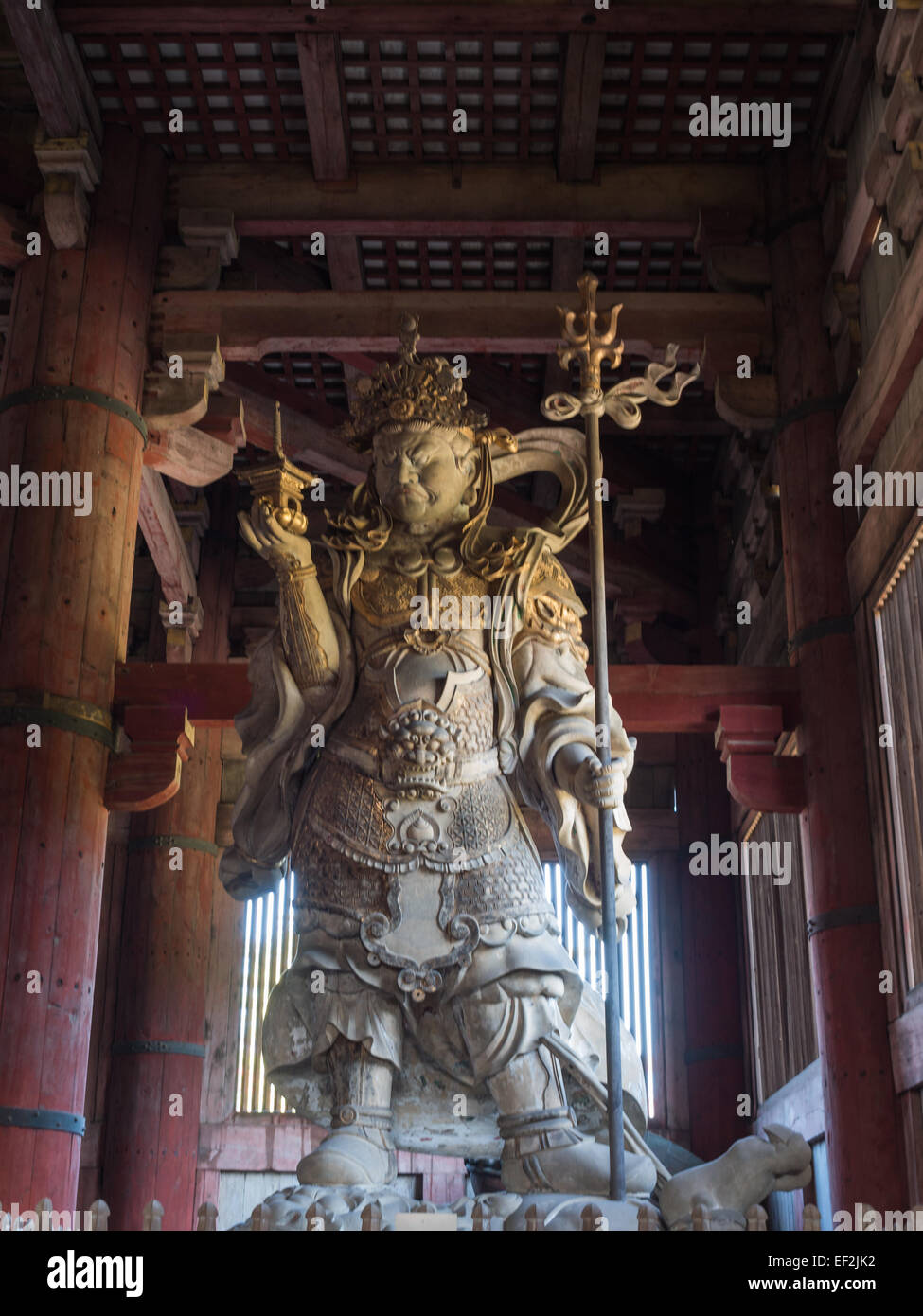 Bishamonten statue todai ji temple nara hi-res stock photography and ...