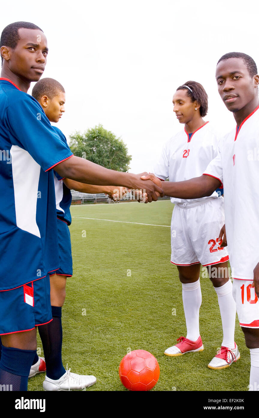 Youth teams shaking hands hi-res stock photography and images - Alamy
