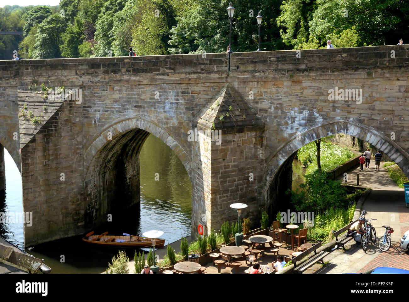Elvet bridge, Durham Stock Photo - Alamy