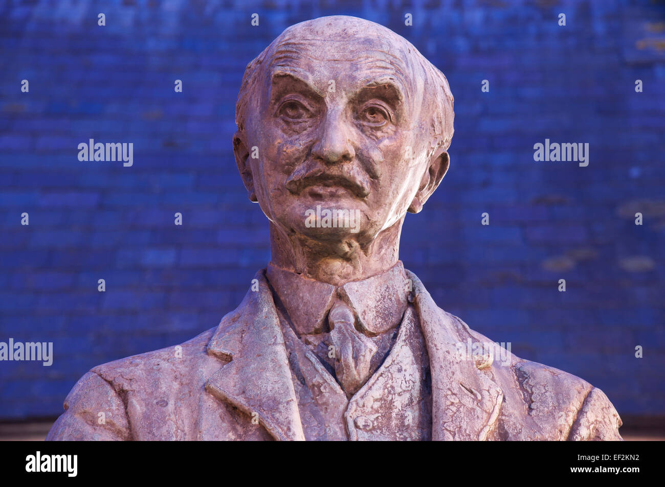 English literature. The bronze statue of Dorset writer and poet Thomas ...