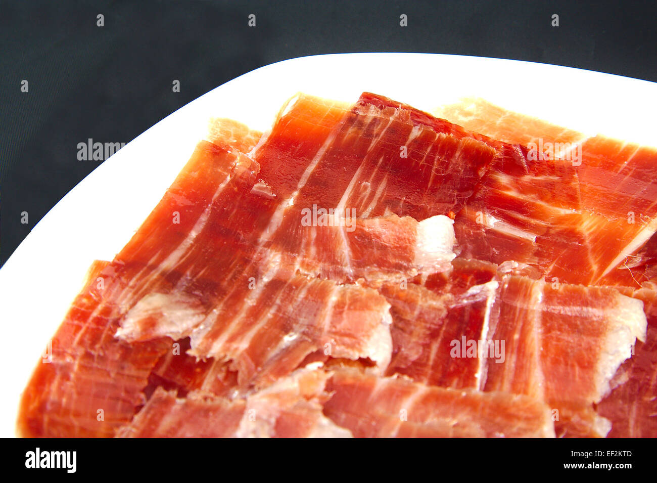 Sliced serrano ham hi-res stock photography and images - Alamy